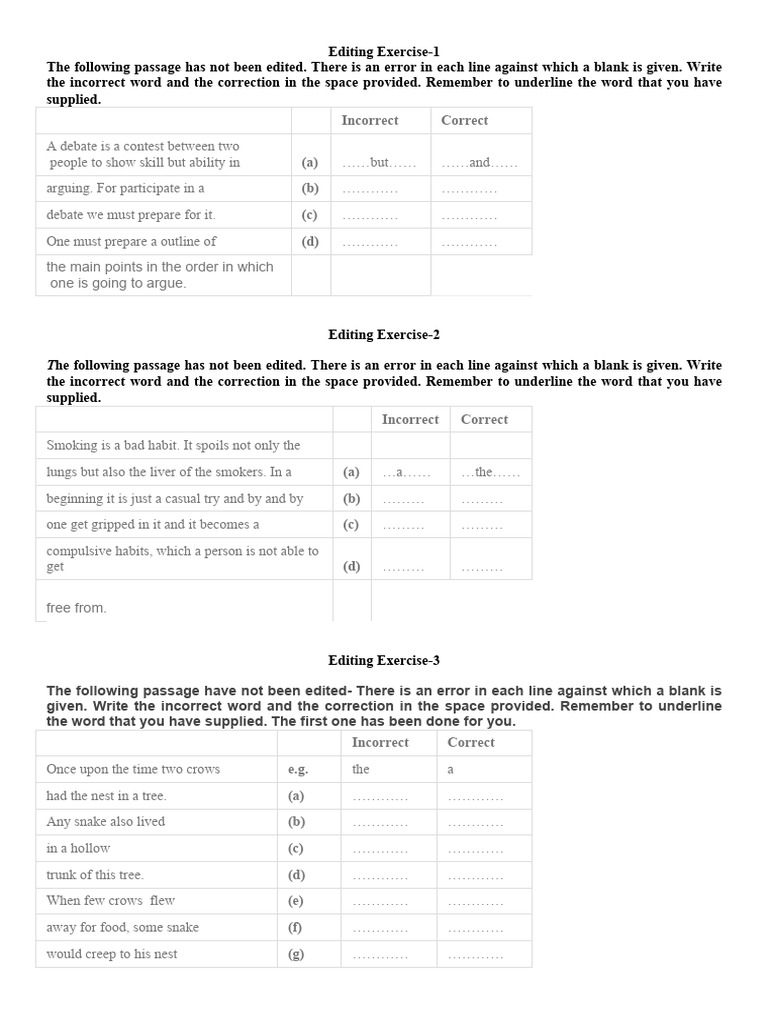Editing Exercise Year 8 | PDF | Computers | History