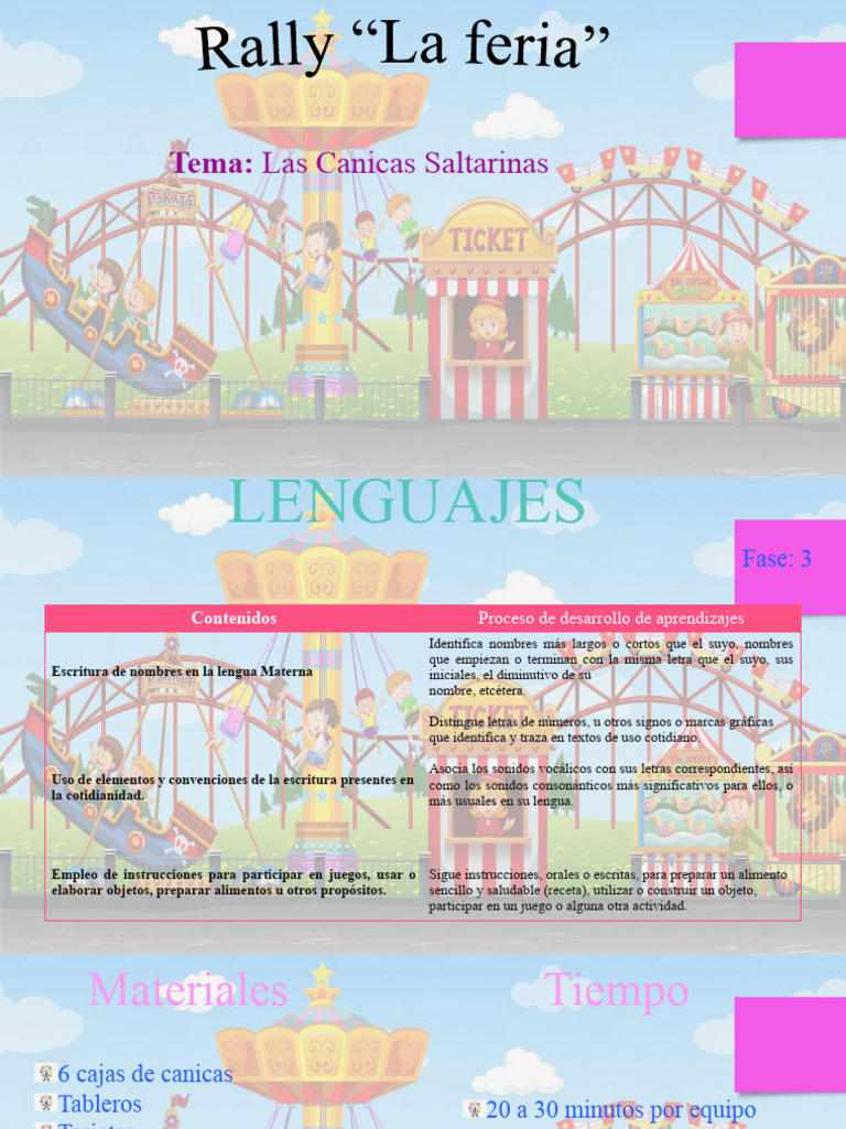 Las Canicas | PDF | Escritura | Alfabeto