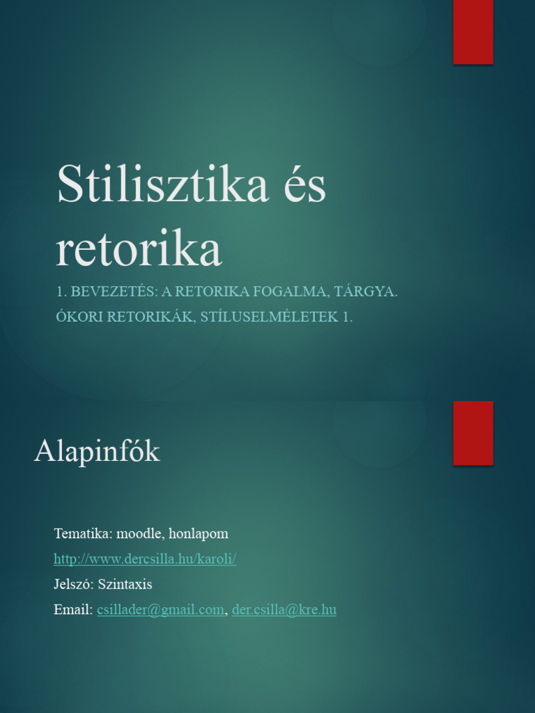 Retorika 1 | PDF