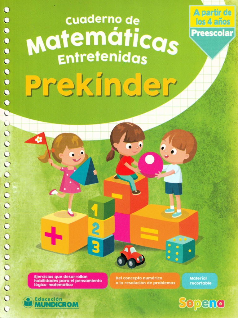 Matematicas PreKinder 4 Años | PDF
