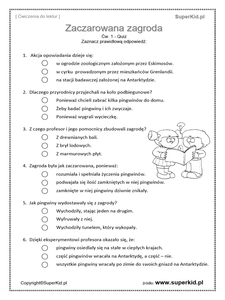 Lektury Zaczarowana Zagroda 1 | PDF