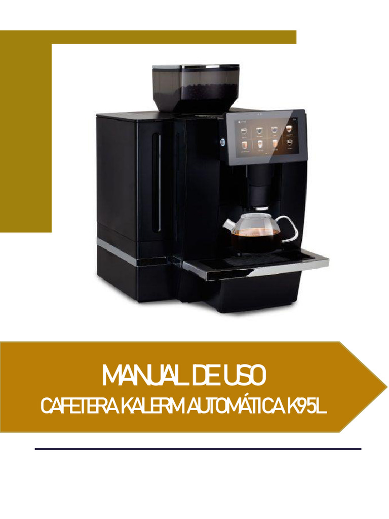 Manual Cafetera Kalerm | PDF | café
