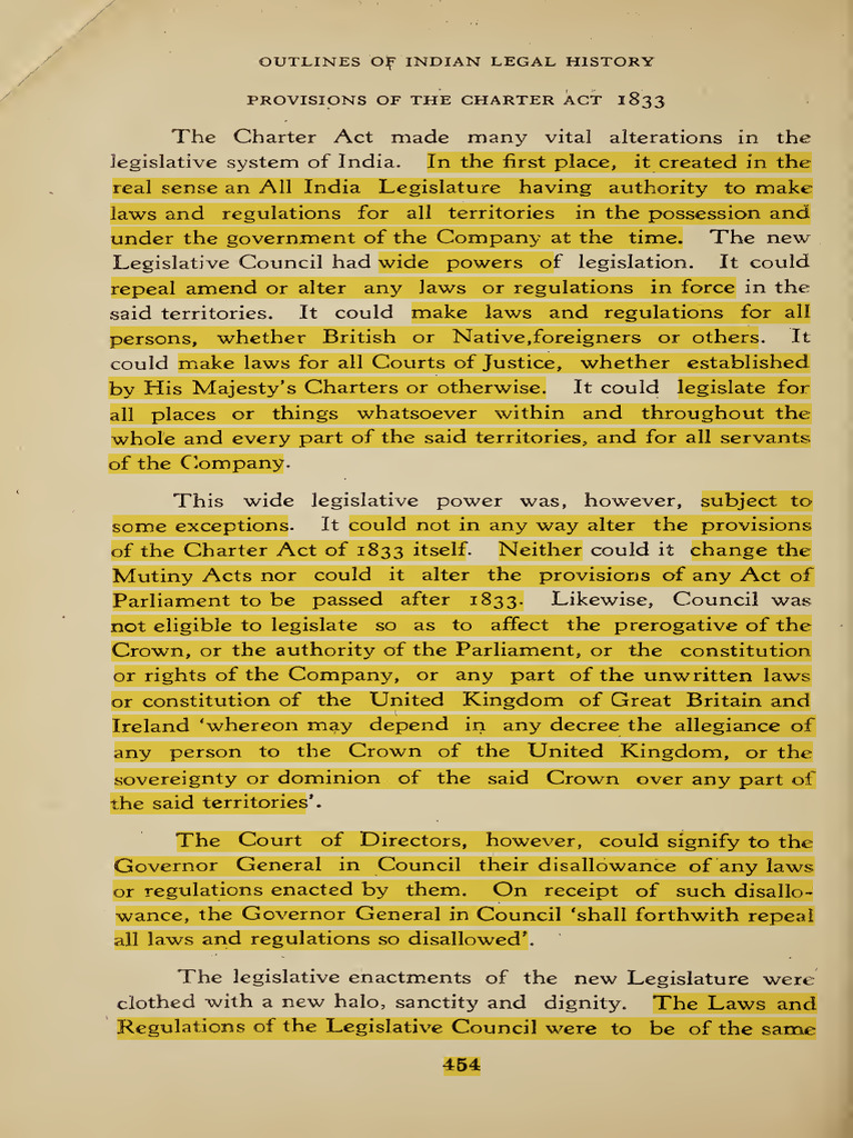 Charter of 1833 and 1853 | PDF | Civil Law (Legal System) | Codification (Law)