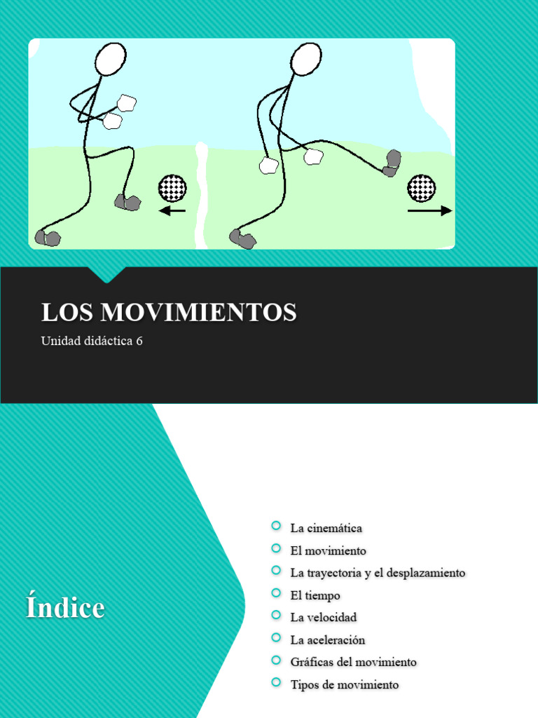 Los Movimientos | PDF | Velocidad | Aceleración