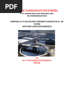 ETP Design Calculation | PDF | Chemistry | Materials