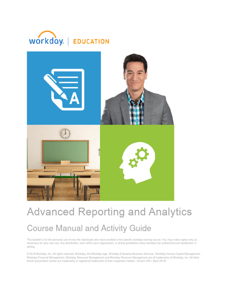 Workday Advanced Reporting Guide | PDF | Matrix (Mathematics) | Analytics