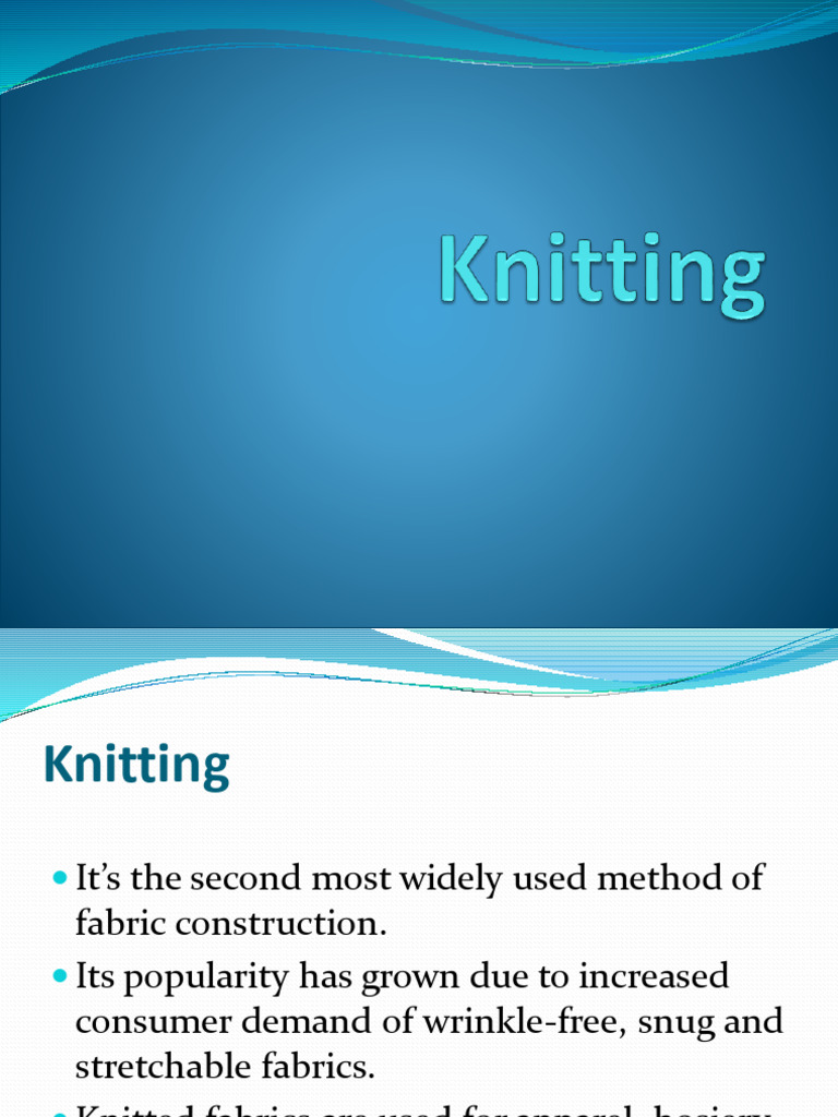 Workshop Knitting | Download Free PDF | Knitting | Textiles