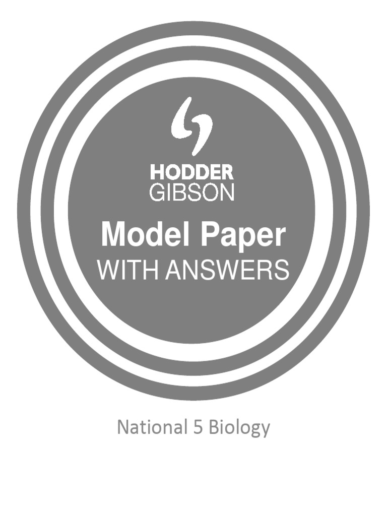 N5-Biology-Model-Paper | PDF | Photosynthesis | Carbon Dioxide