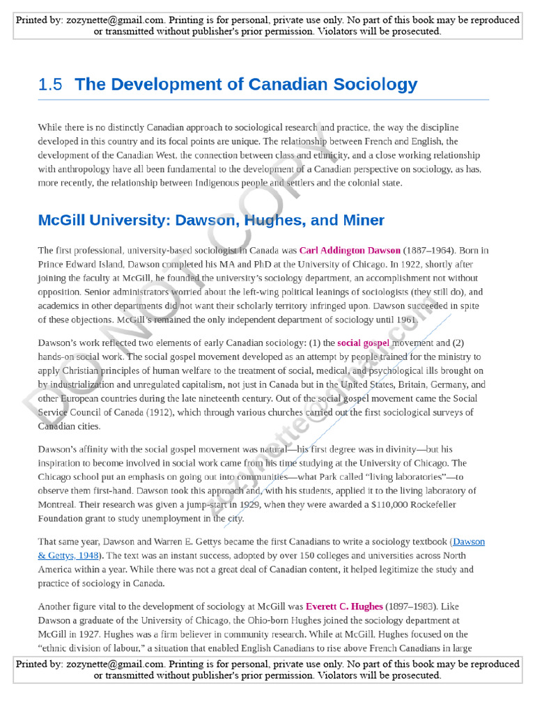 Elements of Sociology Part 3 | PDF