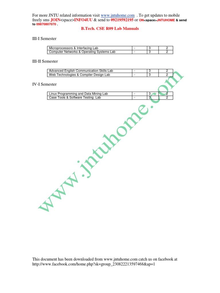 R09 CSE Lab 3 4 | PDF