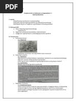 Quarter 3 Week 5 - 6 AP5 Worksheet Module | PDF