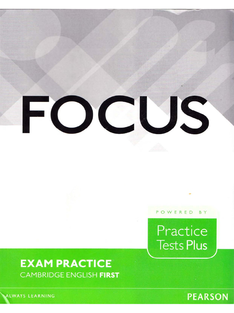 Cambridge English First Practice Tests Plus Exam Practice Bo | PDF
