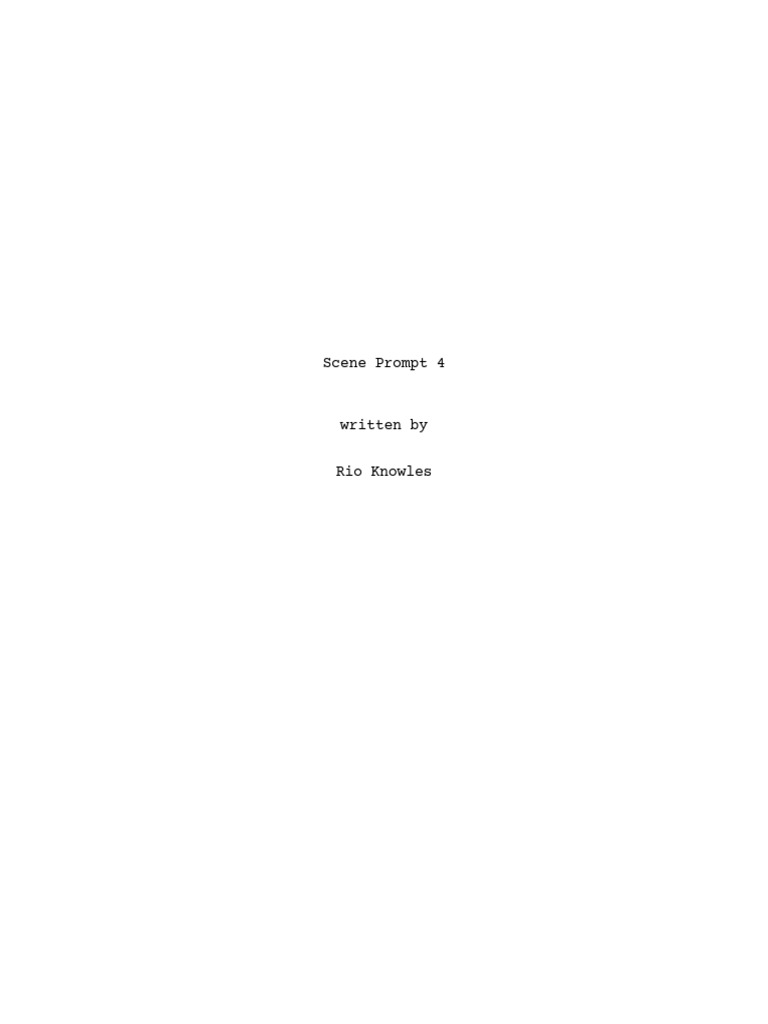 Warren's Heartfelt Confession Scene | PDF