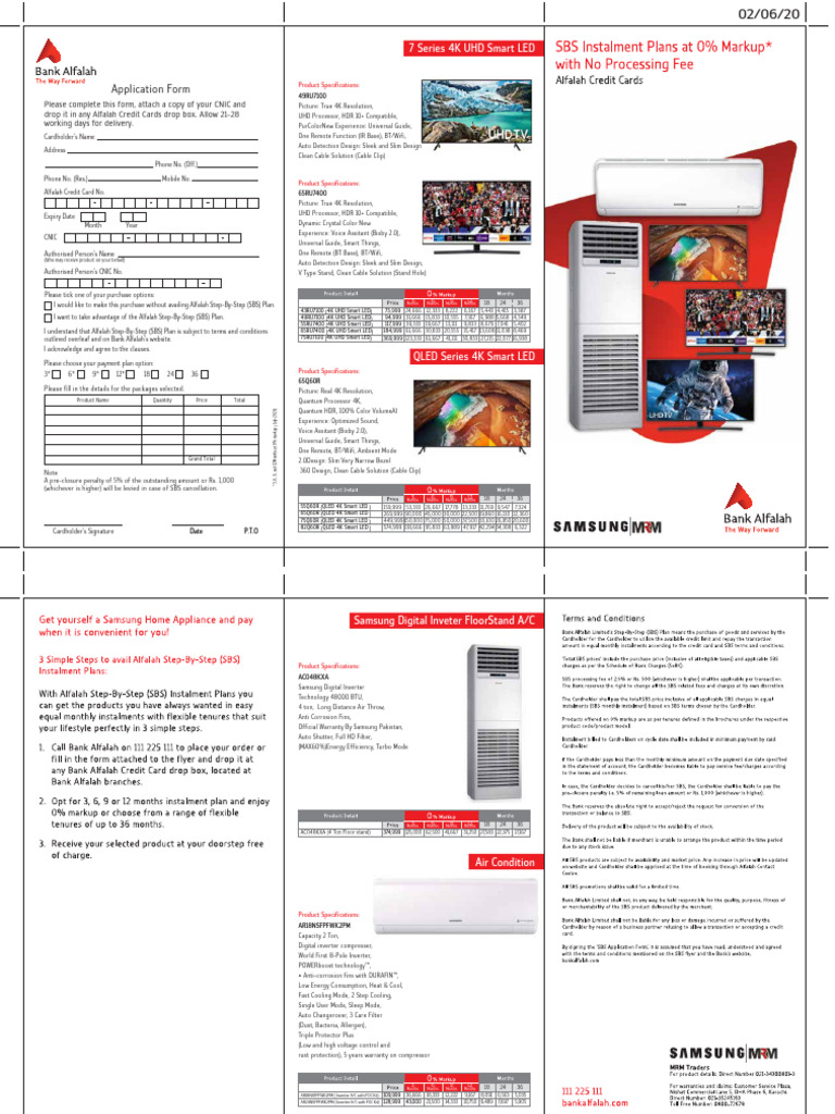 Samsung 4K UHD & A/C Product Catalog | PDF | Air Conditioning | Electronics