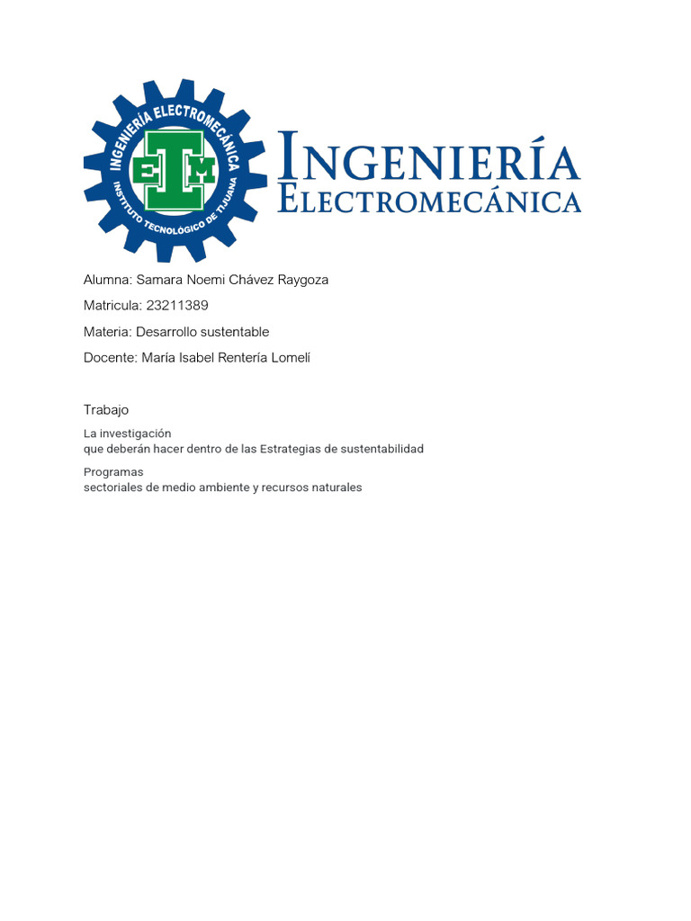 Estrategias Sustentables en México | PDF | Agricultura | Entorno natural