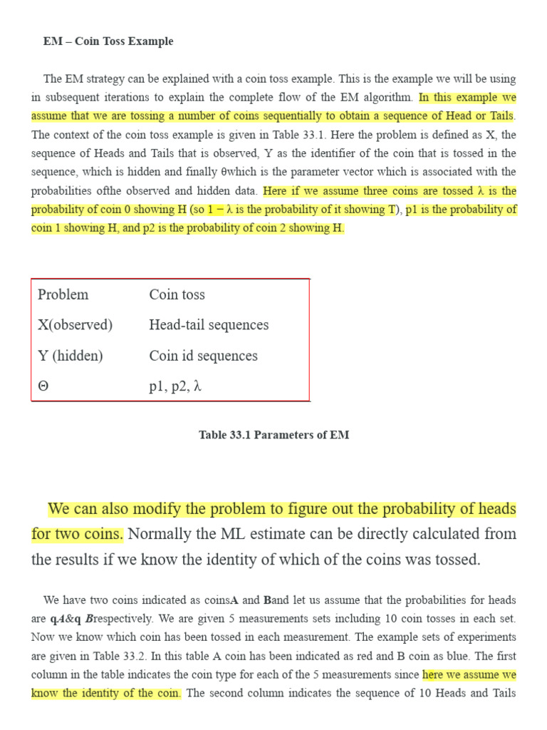ML 2 EM Example | PDF | Probability | Statistical Theory