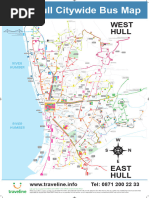 Cambridge City Bus Map | PDF | Cambridge | Bus Transport