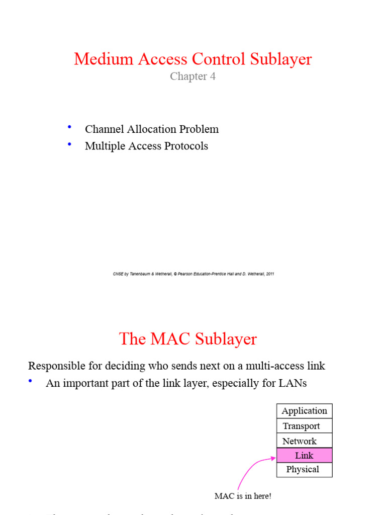 21CS52 PPT 2 | PDF | Channel Access Method | Telecommunications Standards