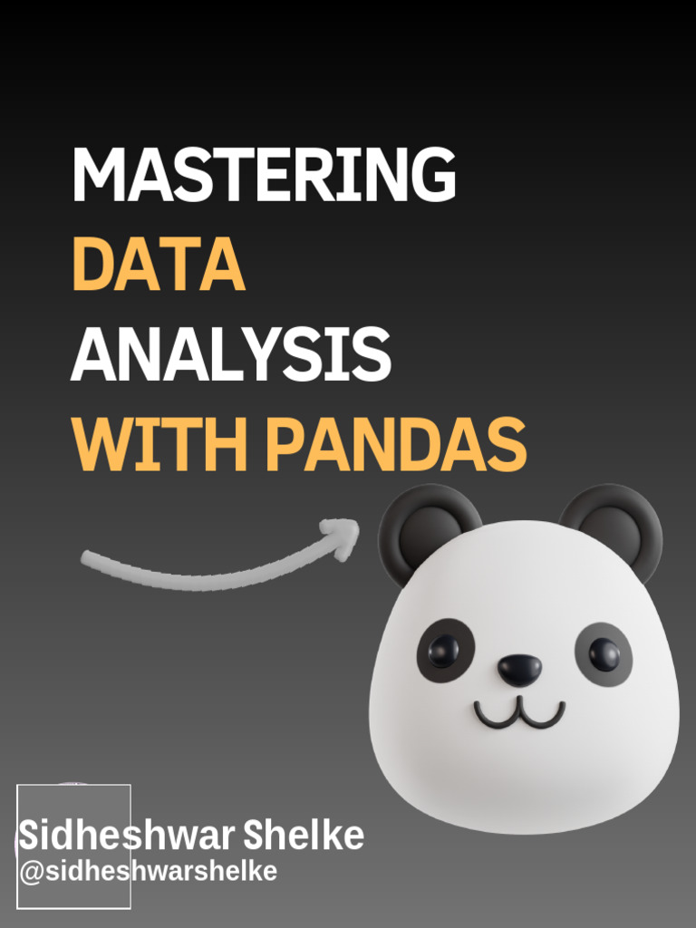 Pandas | PDF | Comma Separated Values | Computing Pandas | PDF | Comma Separated Values | Computing