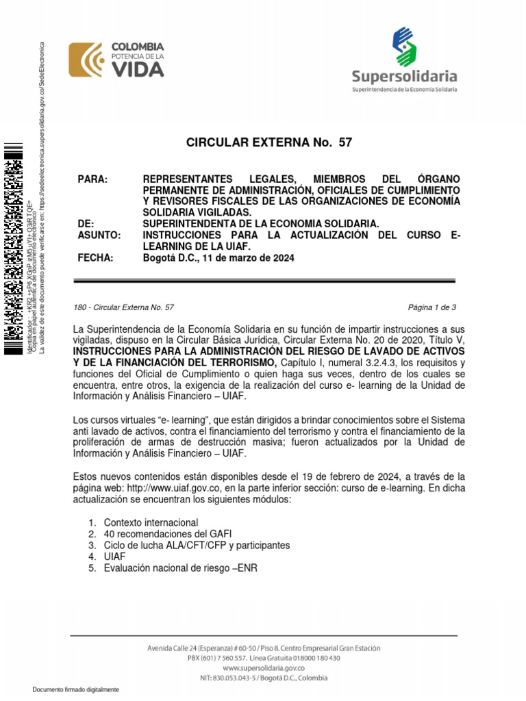 Plantilla Circular Externa-57 | PDF
