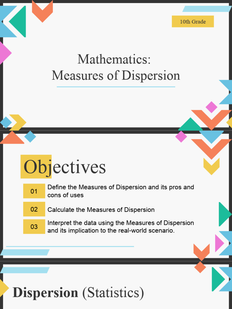 Measures of Dispersion | PDF | Statistical Dispersion | Standard Deviation