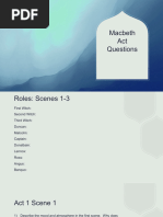Macbeth Act 2 Quotes | PDF