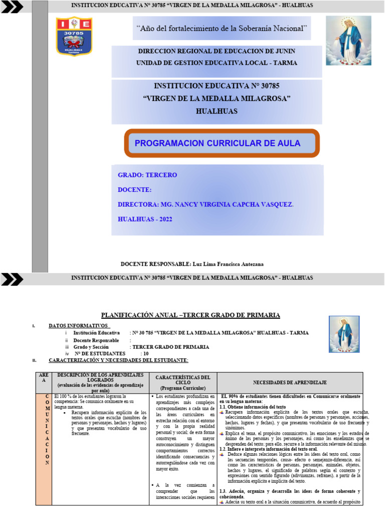 Pca 3ro Grado - 2022 - 04 | PDF | Geometría | Multiplicación