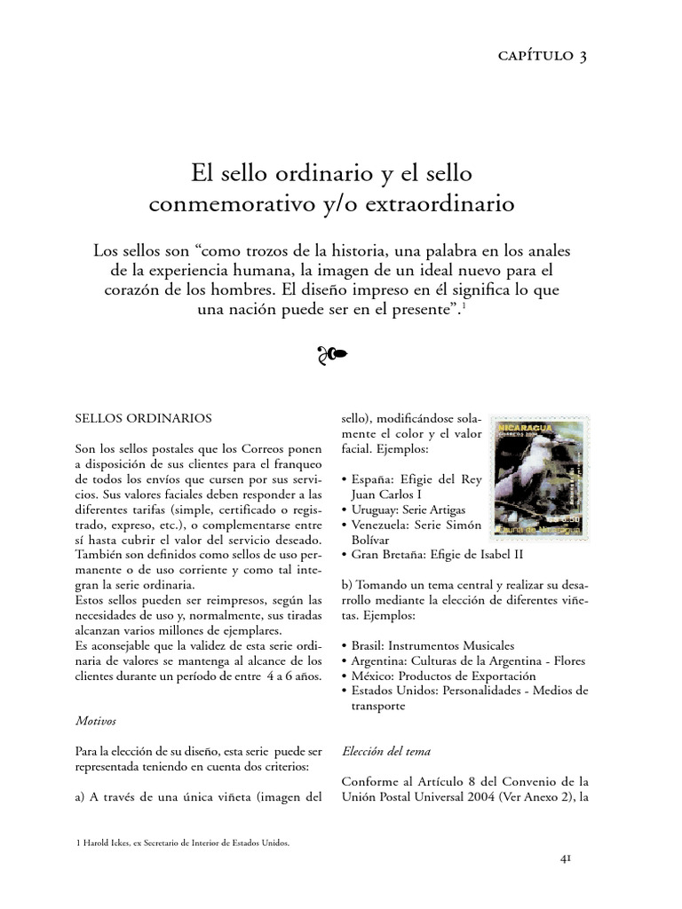 041-049 Capitulo 03 | PDF | Sello de correos | Filatelia