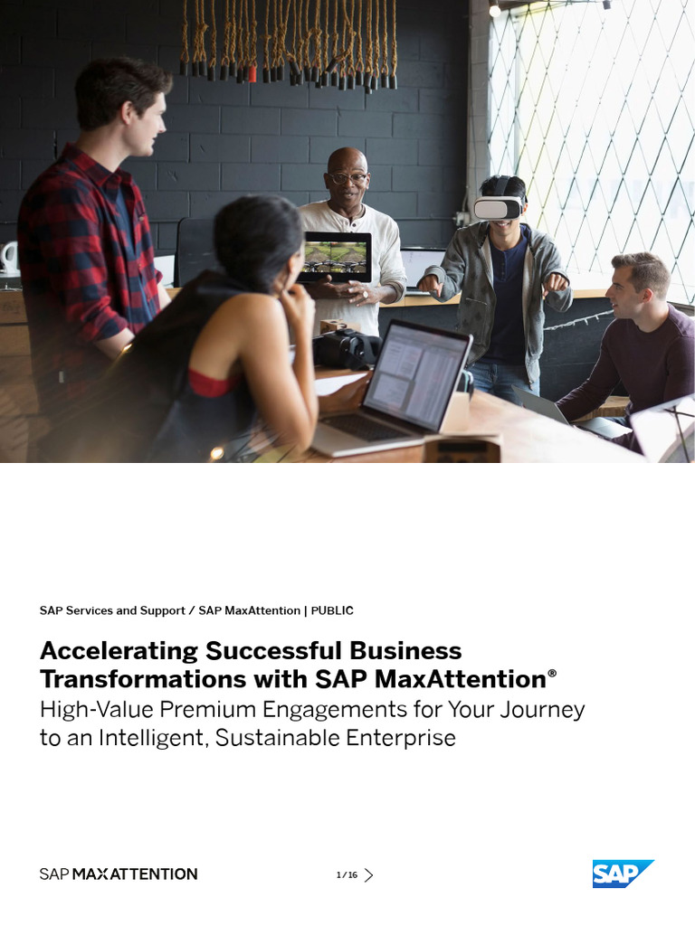 Accelerating Successful Business Transformations With SAP MaxAttention | PDF | Cloud Computing ...