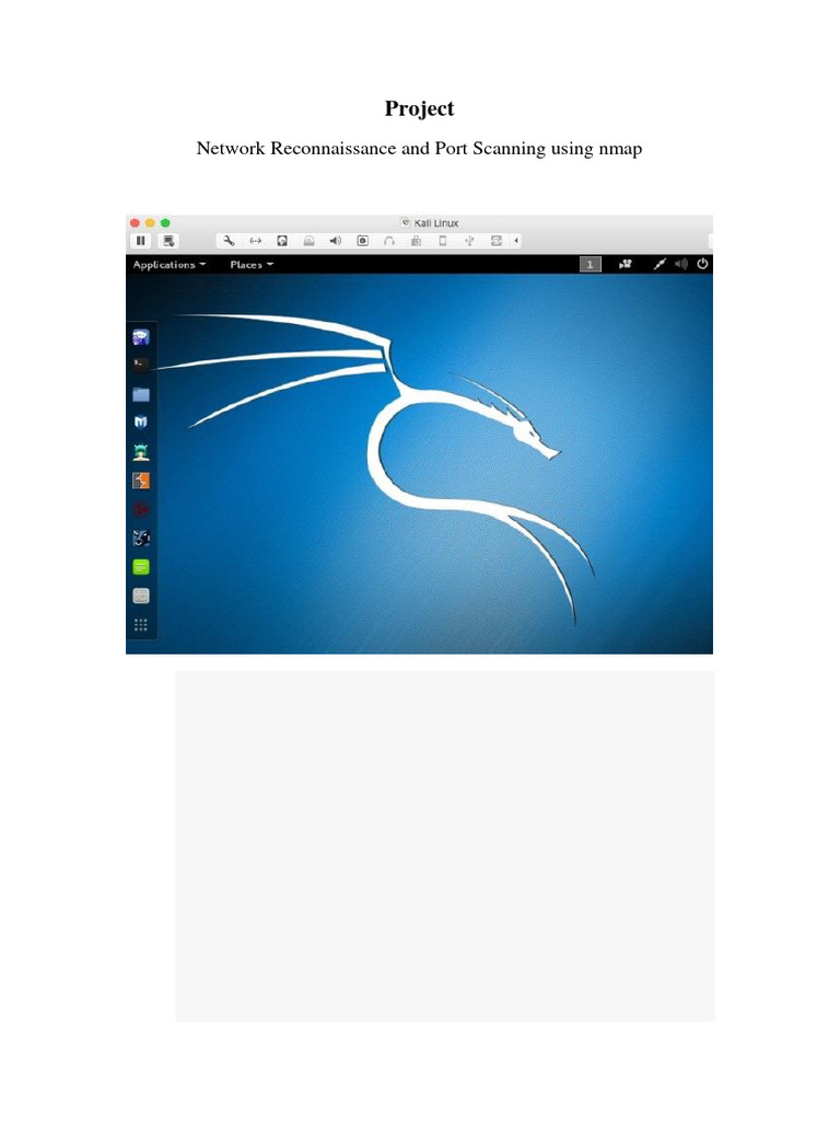 Network Reconnaissance And Port Scanning Using Nmap Pdf