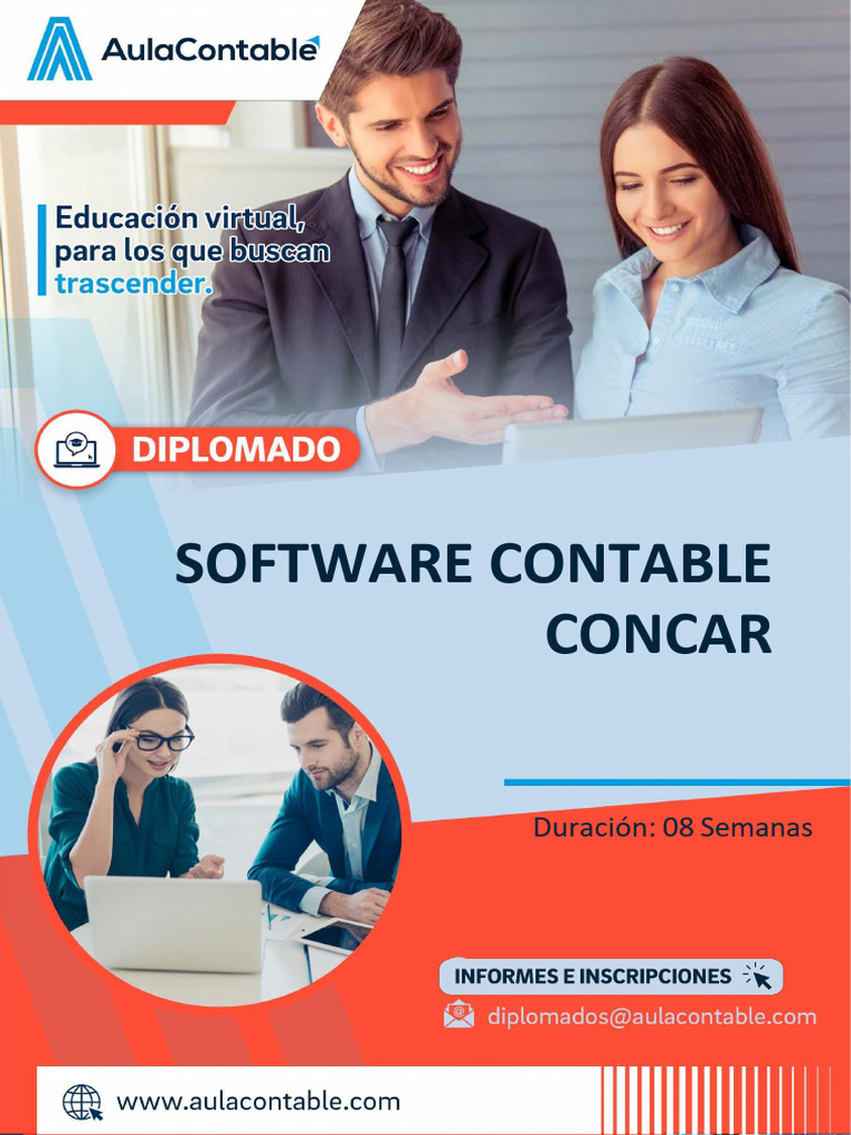 Diplomado en Software Contable Concar 2024 | PDF | Contabilidad | Software