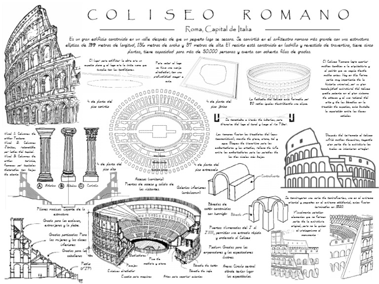 Coliseo Romano | PDF | Diseño arquitectonico | Arquitectura