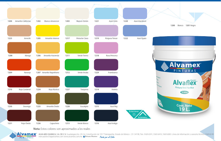 Ficha técnica de Alvaflex | PDF