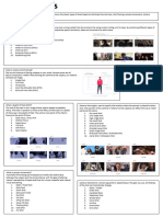 Camera Shot Angles & Sizes Check List - v2 | PDF | Close Up | Camera
