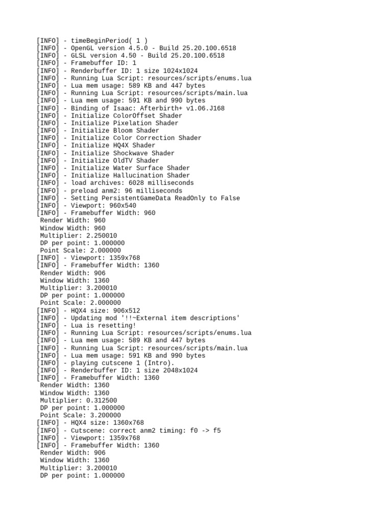 Log | PDF | Shader | Computing