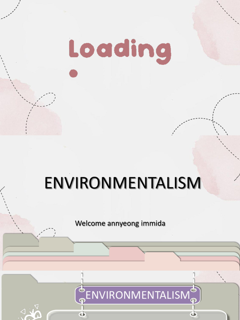 Environmentalism Pdf Environmentalism Natural Environment