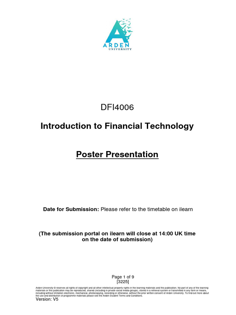 Assignment - 2 (Financial Technology) | PDF | Business Assignment - 2 (Financial Technology) | PDF | Business