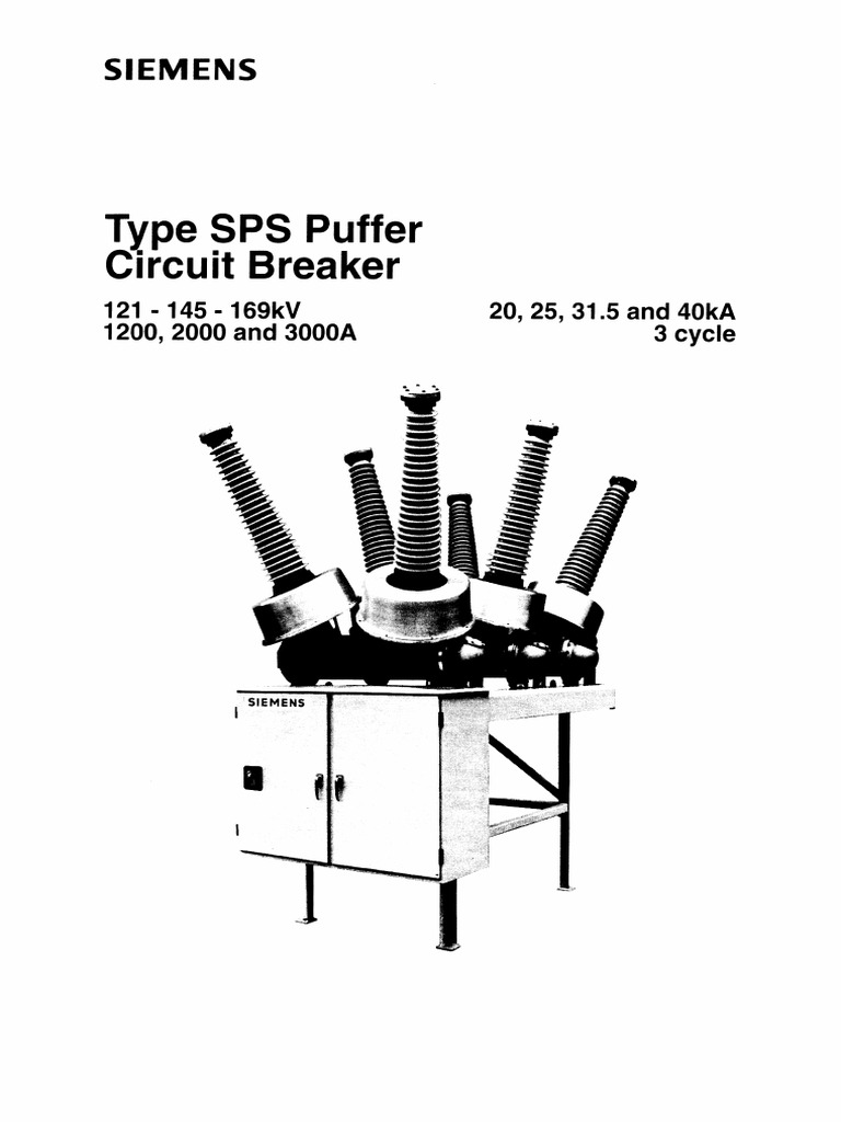 115kv Circuit Breaker Siemens | PDF