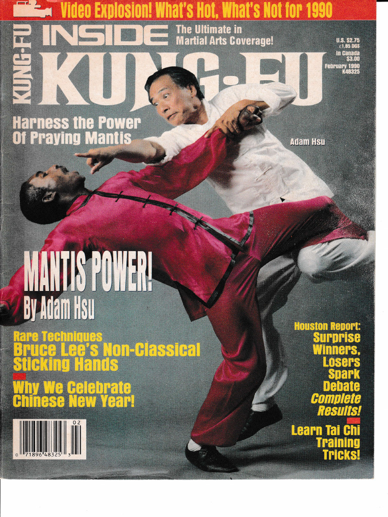 Inside Kung Fu, Feb. 1990, Vol.17, No.2, CFW Enterprises, USA | PDF ...