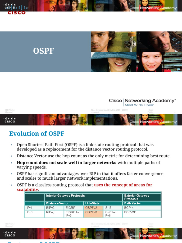 OSPF | PDF | Routing | Router (Computing)