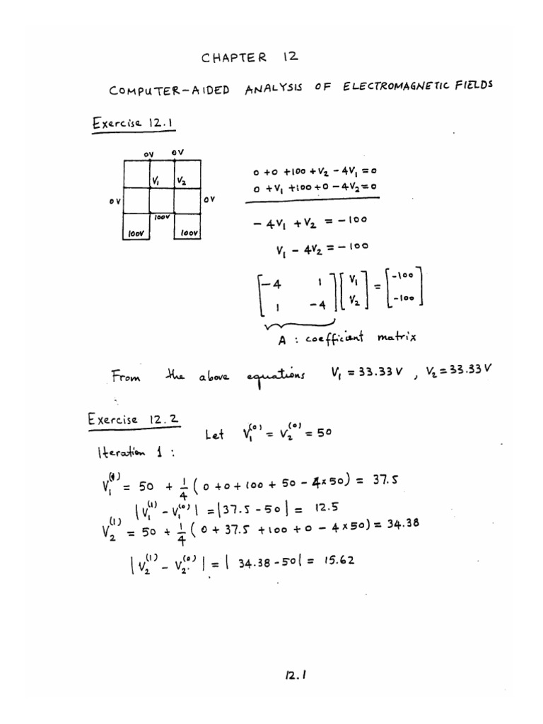 Electromagnetic field theory SM Appendix_A | PDF