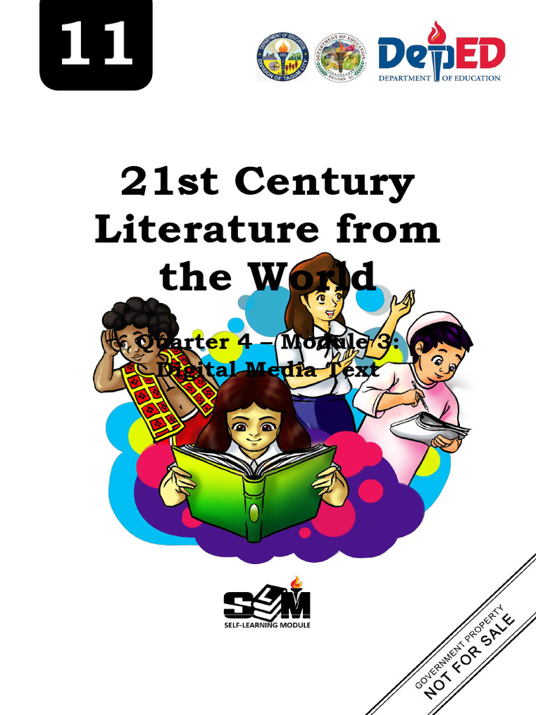 QUARTER 4 MODULE 3 21st Century Literature | PDF | Mass Media | Rubric ... QUARTER 4 MODULE 3 21st Century Literature | PDF | Mass Media | Rubric ...