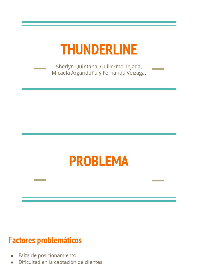 Thunder Line | PDF | Marketing | Publicidad digital