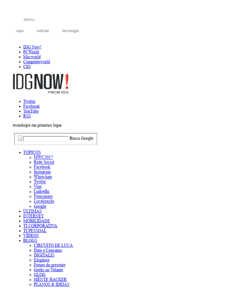 Opinião - 7 Características de Um Aplicativo Seguro para Smartphones - IDG Now! | PDF ...