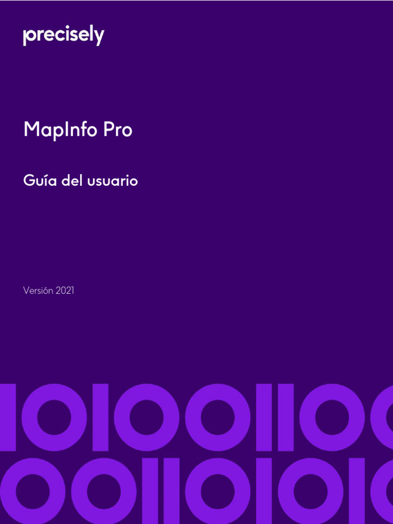 Mapinfo Pro 2021 User Guide Es | PDF | Soporte técnico | SQL