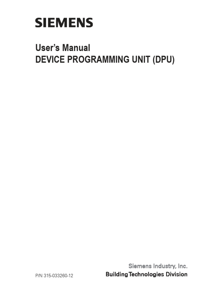 DPU Manual | PDF