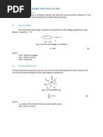 Electric Circuit Cheat Sheet | PDF