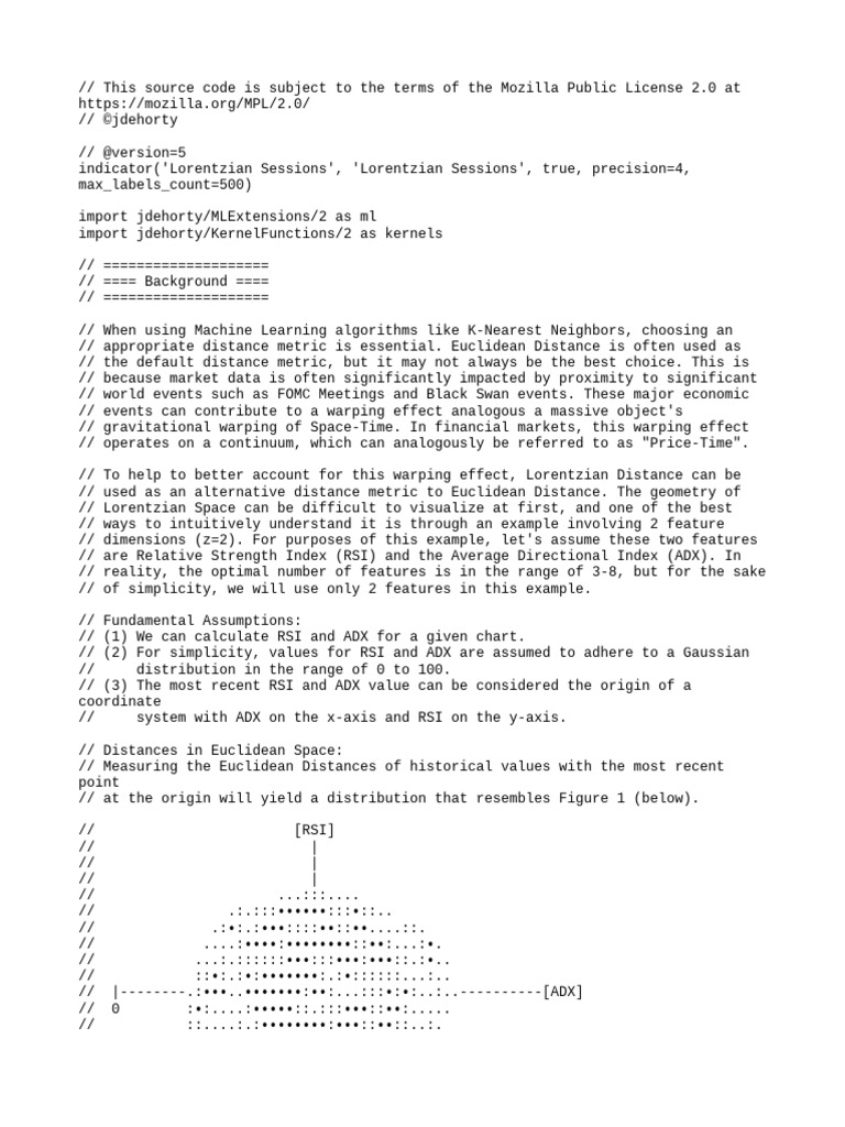 Lorentzian Sessions Jdehorty | PDF