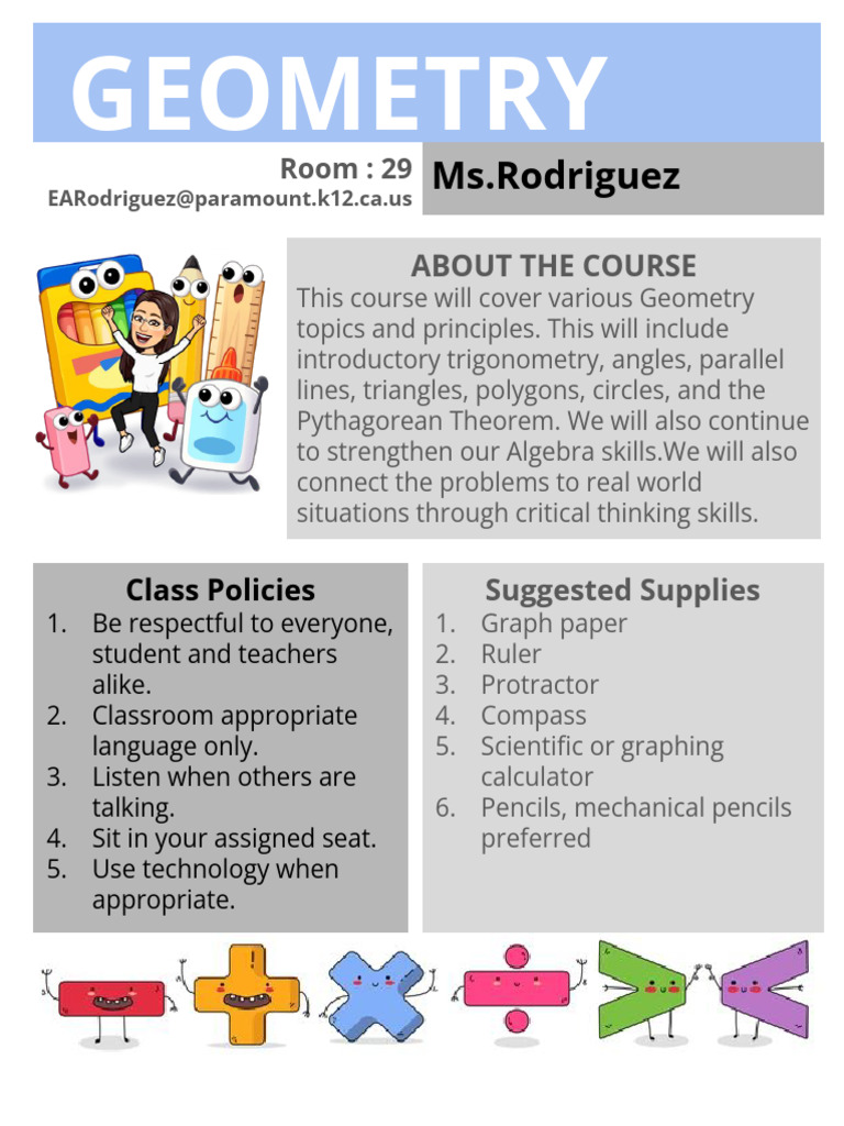 Syllabus 1 | PDF | Geometry | Mathematics