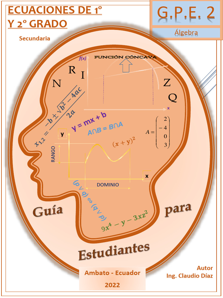 2 Ecuaciones De Primer Y Segundo Grado G P E Descargar Gratis Pdf